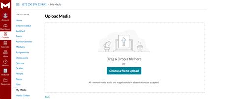 how do i upload existing media into kaltura