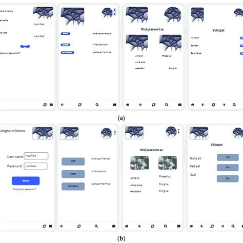 Digital Design Prototype According To Scenario 1 A Screen Elements Digital Design Prototype According To Scenario 1 A Screen Elements
