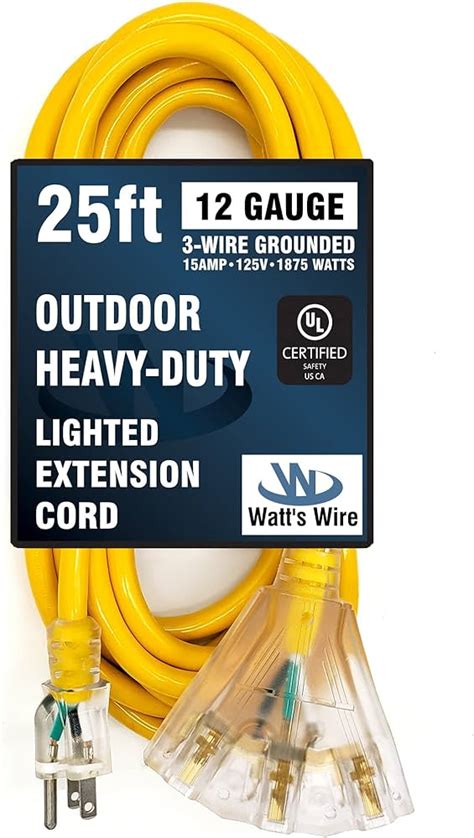 Extension Cord Size Chart Understanding Wire Gauge And Amps OFF