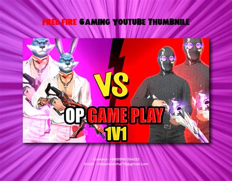 FREE FIRE GAMING YOUTUBE THUMBNILE Images Behance