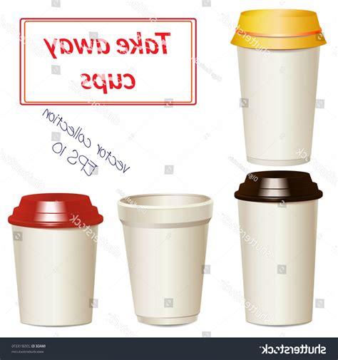 Styrofoam Cup Vector At Collection Of Styrofoam Cup Vector Free For Personal Use