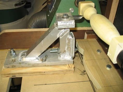Homemade Wood Lathe Duplicator