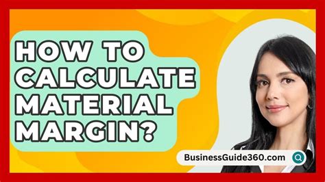 Understanding Material Margin A Simple Guide For Entrepreneurs Galaxyai