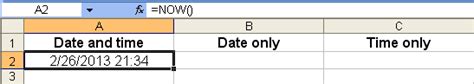 Toms Tutorials For Excel Separating Date And Time From Now Tom Urtis