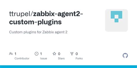 Github Ttrupelzabbix Agent2 Custom Plugins Custom Plugins For