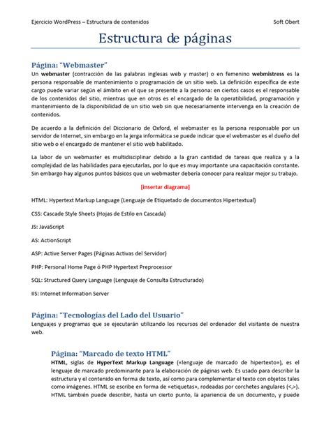 ejercicio wordpress pdf php html