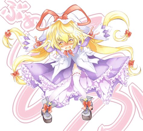 Yakumo Yukari Touhou Drawn By Cusozee Danbooru