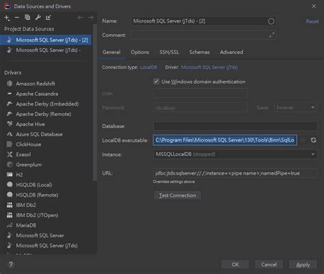 Jetbrains Rider Connect To Localdb 御用小本本 點部落