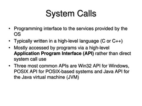Ppt Operating System Structures Powerpoint Presentation Free