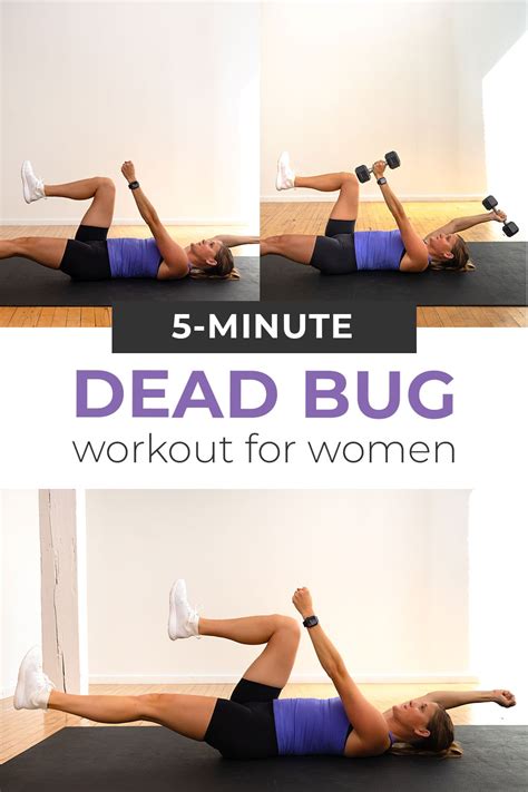 Dead Bug Exercise Tutorial And Variations Nourish Move Love