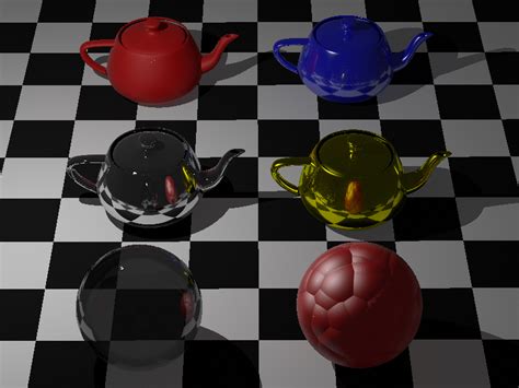 Sample Scene Setup For 90s Style Renders Blender Tests Blender Artists Community