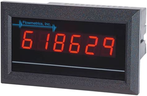 Low Cost Pulse Input Totalizer Ratemeter SRP Control Systems Ltd