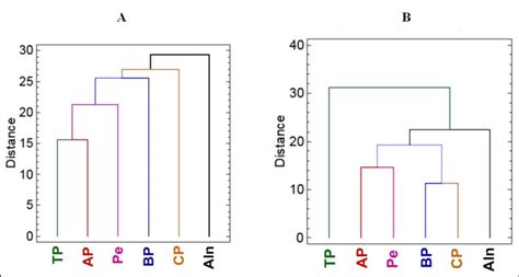 Dendrograms Of Similarity Difference In Habitats Of Communities Of
