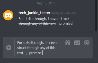 How To Cross Out Or Strike Through Text In Discord
