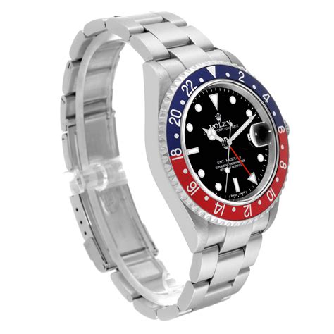 Rolex Gmt Master Stainless Steel 16710 Stock 63954 Swisswatchexpo