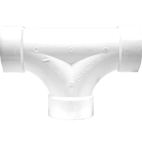 4 Dwv Pvc Double Cleanout Tee Plumbersstock