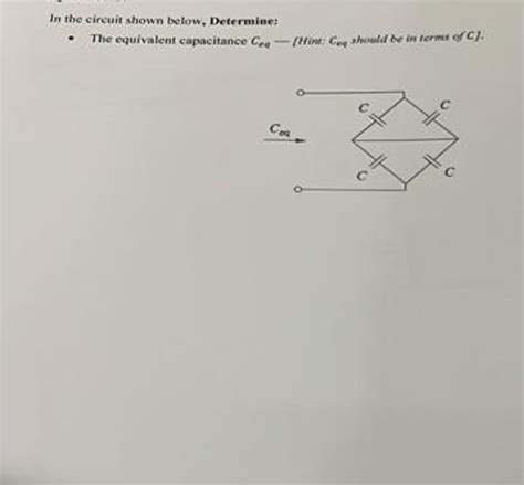 Solved Question 3 In The Circuit Shown Below Determine In Chegg Com
