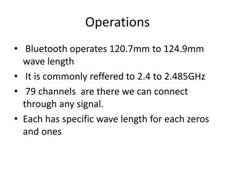 Bluetooth Technology And Its Working Ppt
