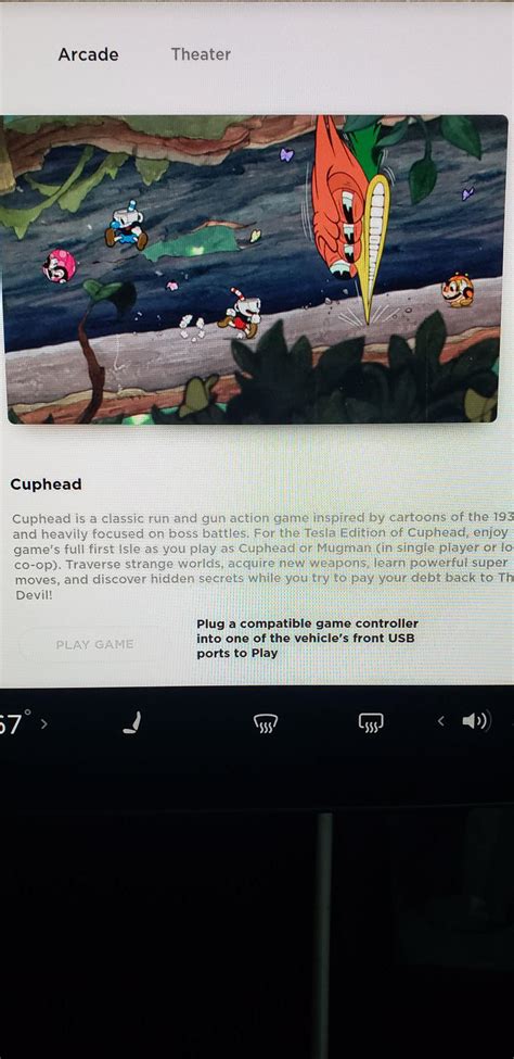 What Is The Compatible Game Controller Tesla Says To Plug Into The Front Usb For Game Play R