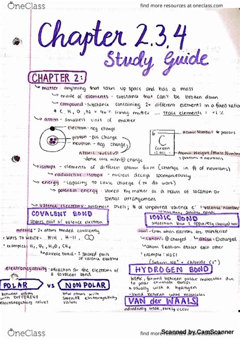 BSC 2010C Midterm Biology Exam Chapters 2 4 OneClass