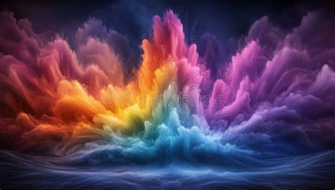 Vibrant Artistic Neurons Forming Abstract Spirals A Striking Visual Representation Of