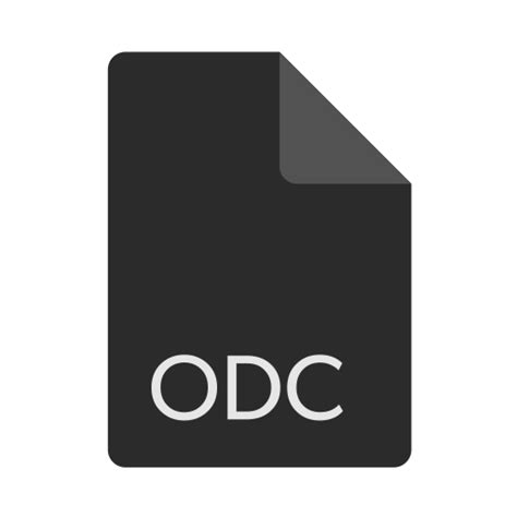 Odc Format File Extension Icon
