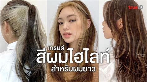 4 เทรนดสผมไฮไลท 2024 สำหรบผมยาว ไดลคปงๆ ไมมตกเทรนด