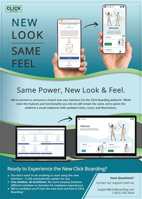 New User Interface 2025 Click Boarding Resource Center