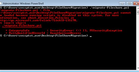 running scripts is disabled on this system learning technology
