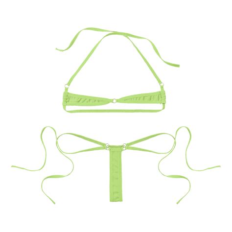 Buy Women 2 Piece Micro Bikini Set Bathing Suit Swimsuit Swimwear