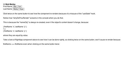 Why Did You Render Sandbox With Hooks Codesandbox