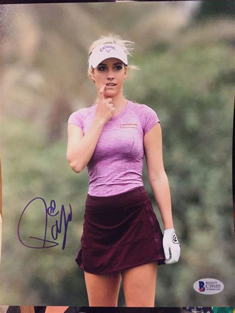 Paige Spiranac Sexy Authentic Signed 8x10 Photo Autographed Bas C39105 1918315763