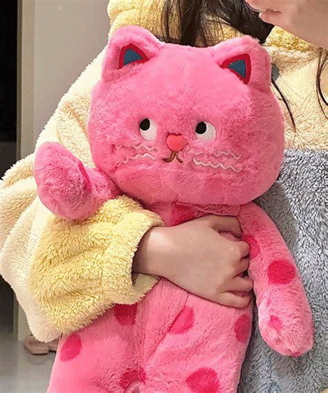 💗키치키치해💗 하트 키치 캣 고양이 인형 안고자는 귀여운 선물 소품 애착 바디필로우 쿠션 베개 부드러운 소파 집순이 수면 대형 뚱냥이 친구 우정 커플 자취 캐릭터 배게