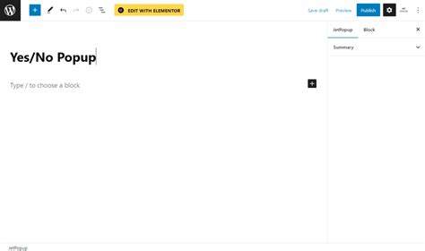 How To Create A New Popup Template In Elementor Crocoblock