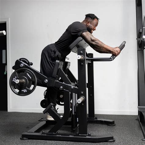 Primal Performance Series Plate Loaded Standing Hamstring Curl Flex Fitness Equipment Au