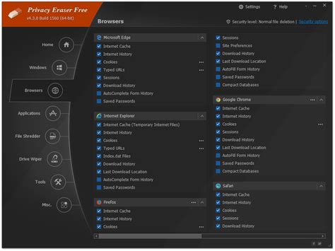 privacy eraser 1 click browsing history deletion pc optimization and more