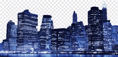 조명 메트로 폴리스 스카이 스크 래퍼 스카이 라인 도시 풍경 밤 도시 풍경 배경으로 고층 건물의 풍경 건물 시티 바탕 화면 배경 화면 Png Pngwing