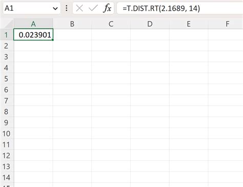 How To Calculate P Values In Excel 3 Examples