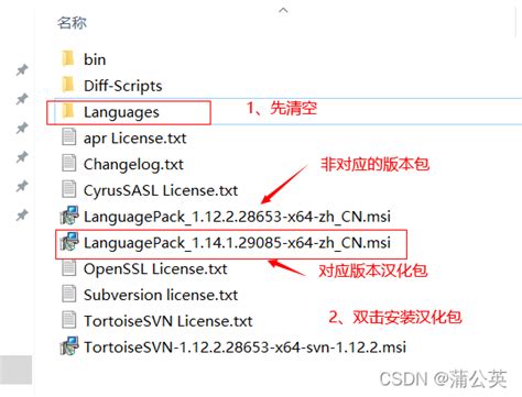 Svn汉化失败解决方法svn汉化包没反应 Csdn博客