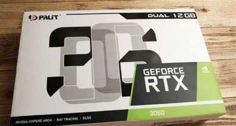 Видеокарта Palit GeForce RTX 3060 Dual 12 GB купить | Комьютерные ...