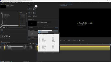 Mogrt Text Can Individual Words Parts Have Sepa Adobe Product