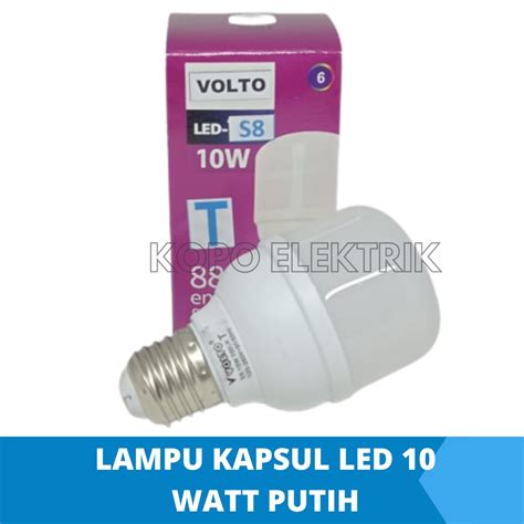 Jual Lampu Led 10W Kapsul Murah Putih Shopee Indonesia
