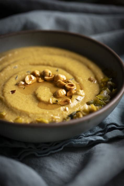 Roasted Parsnip Soup With Caramelized Leeks Adventures In Cooking
