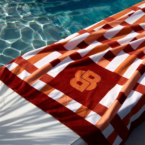 Boss Home Latice Luxury Beach Towel Yves Delorme