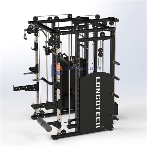China 380kg Weigh Stack Smith Machine Suppliers Commercial Gym Smith