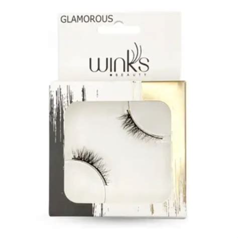 محلي وينكس رموش طرفية خفيفه تناسب جميع أنواع العيون Glamorous 24