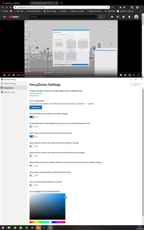 Fancyzones Full Screen Mode In Zone · Issue 422 · Microsoft