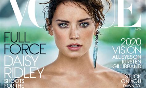 The Last Jedi Daisy Ridley Stuns For American Vogue November