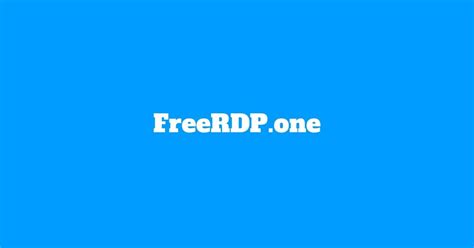 Free Admin Rdp For Lifetime Free Rdp