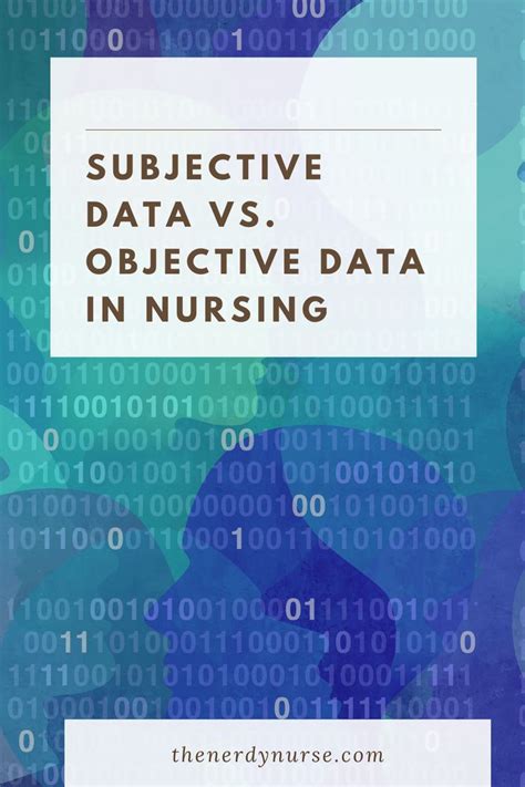 Difference In Subjective And Objective Data Subjective Data Vs Objective Data In Nursing